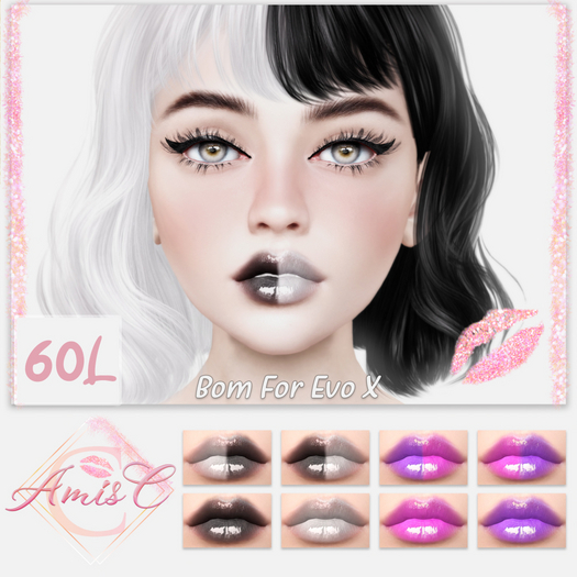 Second Life Marketplace - [Amis] Duality - Lips (Evo x)